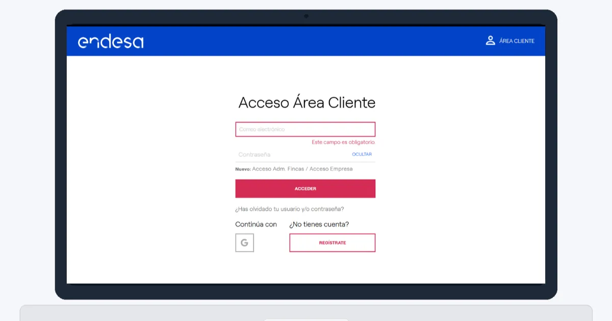 Endesa Clientes: Descarga la app o entra en el Área Cliente